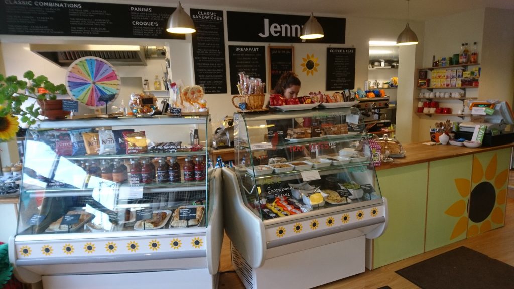 Inside Jennys Cafe